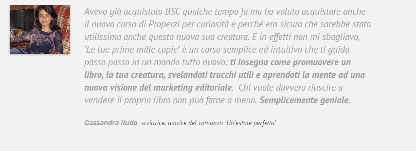 Dicono di me - ScrittoreVincente